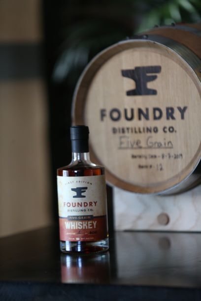 Bottle- Foundry Five-Grain Whiskey Bottle | Foundry Distilling Co